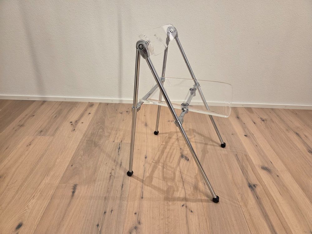 Postmoderne klappbare Ghost Stühle G. Piretti für Castelli (Gebraucht ...