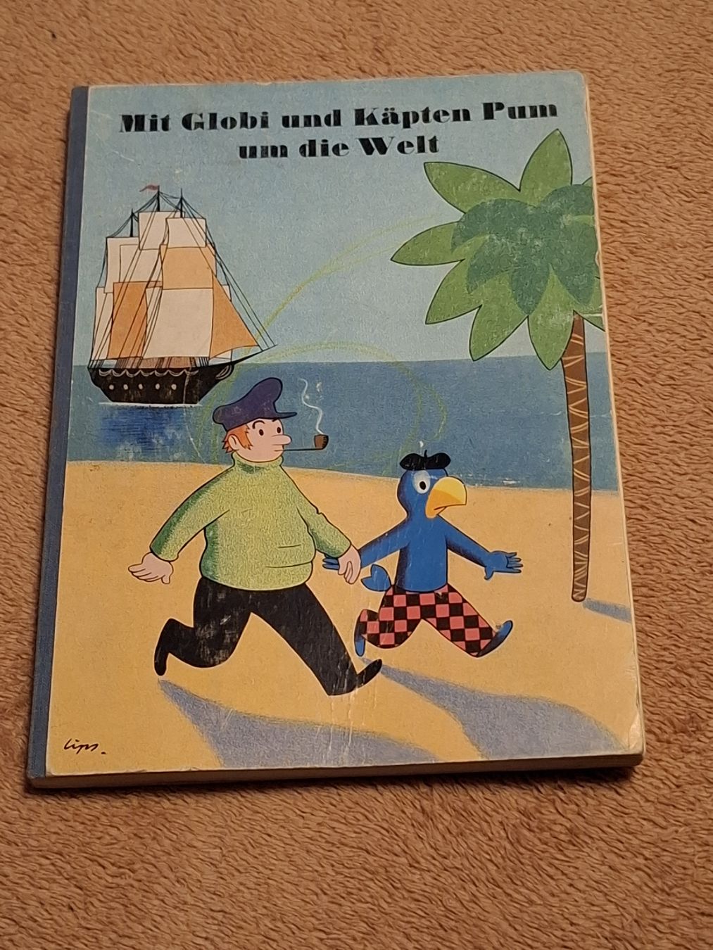 Comic Globi und Käptän Pum um die Welt - Kinderbuch 1971 (Gebraucht) in ...