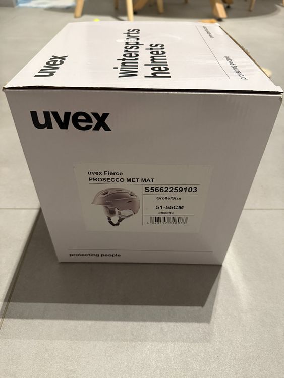 Neu Uvex Skihelm Fierce Prosecco Met Mat 55-59cm (1x) (Neu und ...