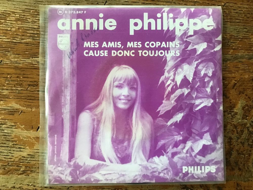 Joli 7’’ french SP jukebox Annie Philippe freakbeat garage | Acheter ...
