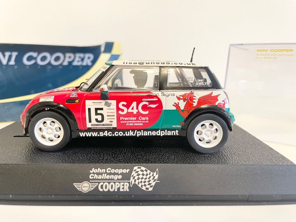 Scalextric C2563 Mini Cooper John Cooper Challenge #15 (Neu (gemäss ...