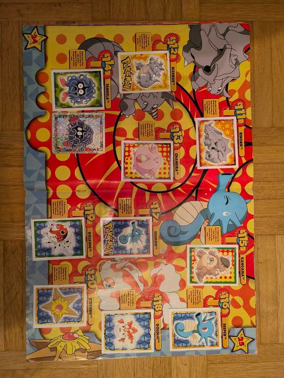 1. Pokemon Stickeralbum von 1999 (Gebraucht) in Basel für CHF 80 – mit ...