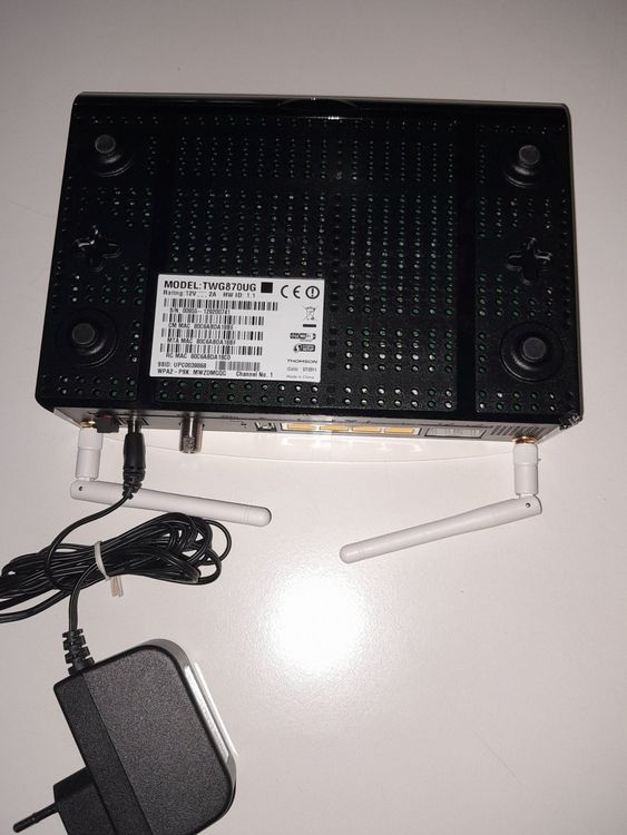 Thomson Router TWG 870 UG UPC WI-FI MODEM | Kaufen auf Ricardo