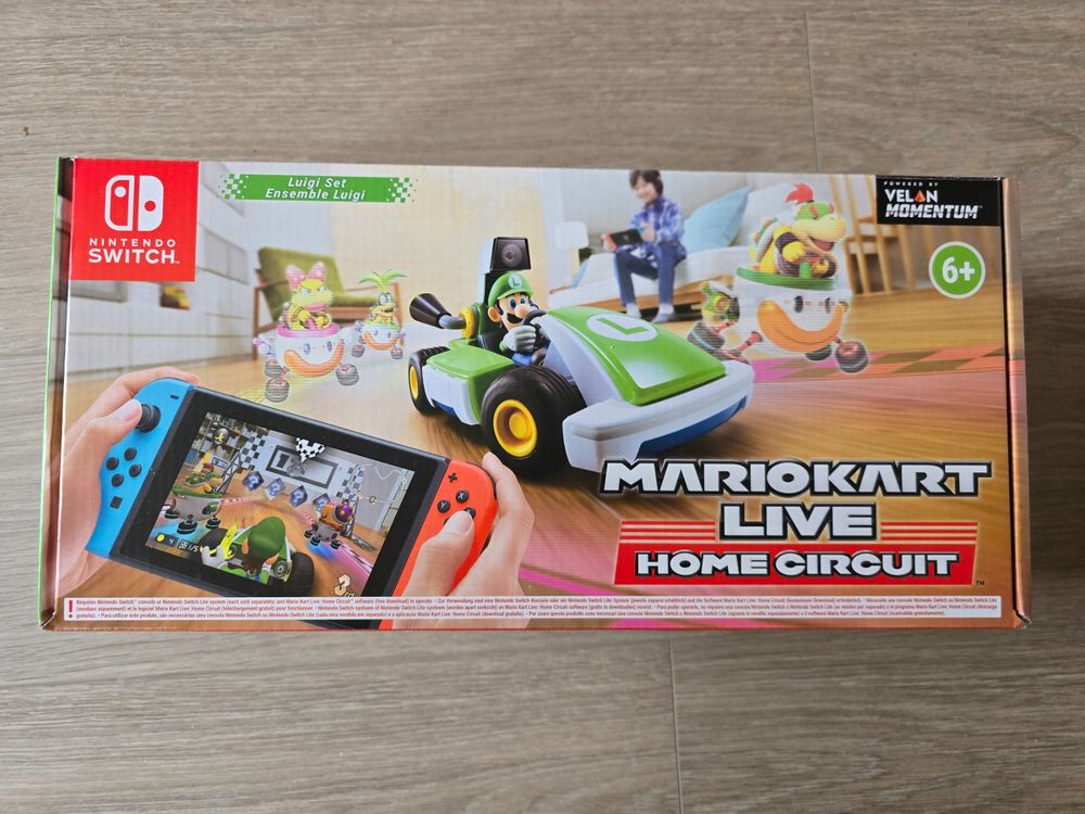 Nintendo Switch MARIOKART live Home circuit - Luigi | Kaufen auf Ricardo