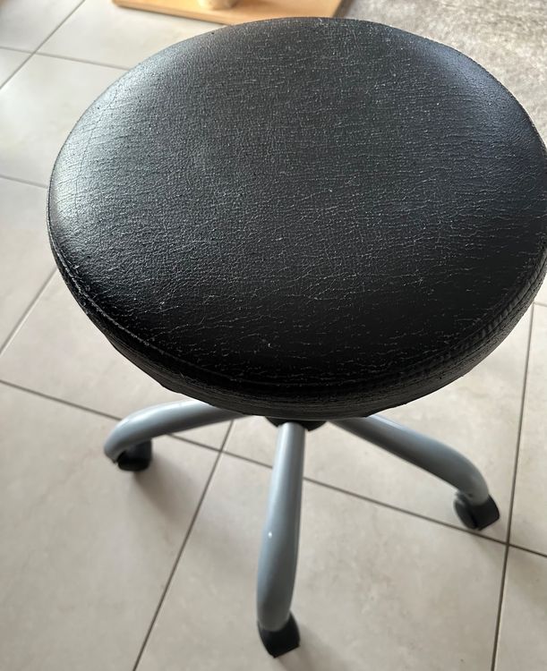 Rollhocker-Arbeitshocker Hocker höhenverstellbar mit Rollen | Kaufen ...