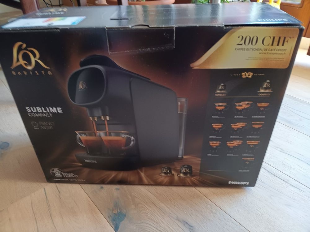 Kaffeemaschine Phillips L'or super Zustand +40Kapseln gratis (Gebraucht ...