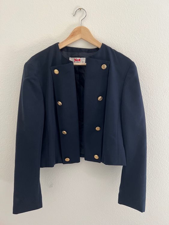 Yarell vintage marine blazer / sakko (Gebraucht) in Basel für CHF 25 ...