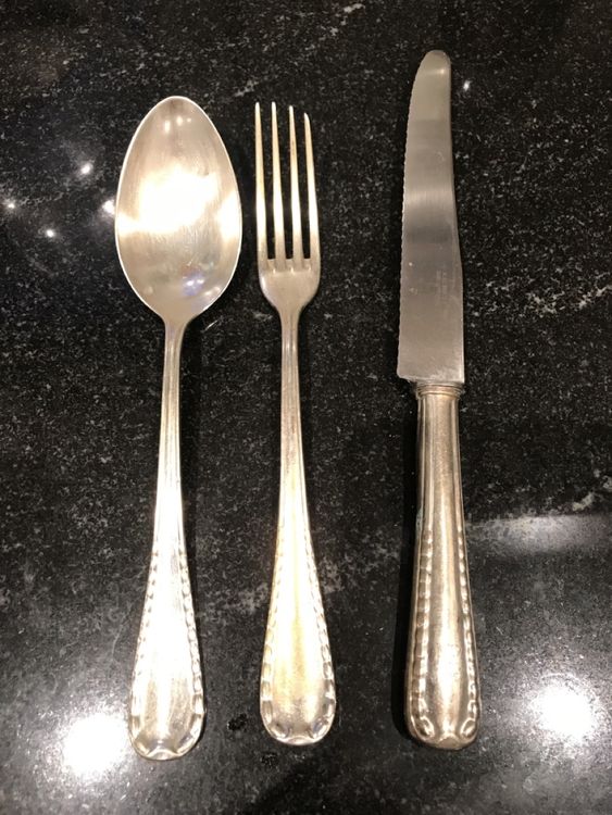 Schweres antikes Silberbesteck ( 800) um 1920 | Kaufen auf Ricardo