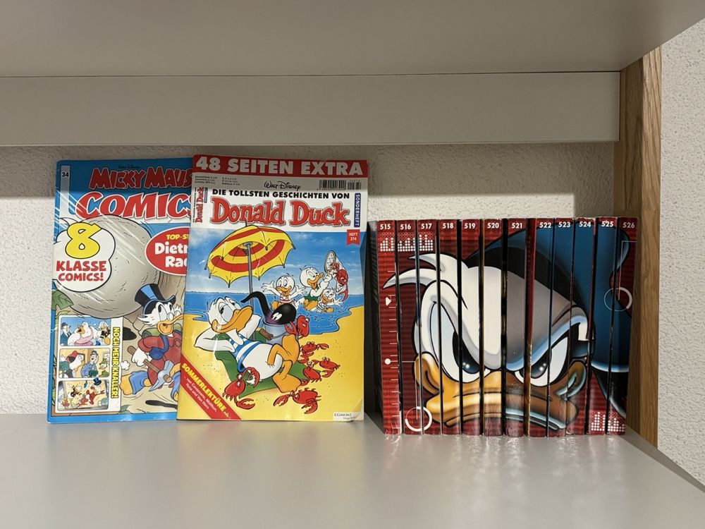 Donald Duck Comic Sammlung - LTB 515-526 & zwei Hefte (Gebraucht) in ...