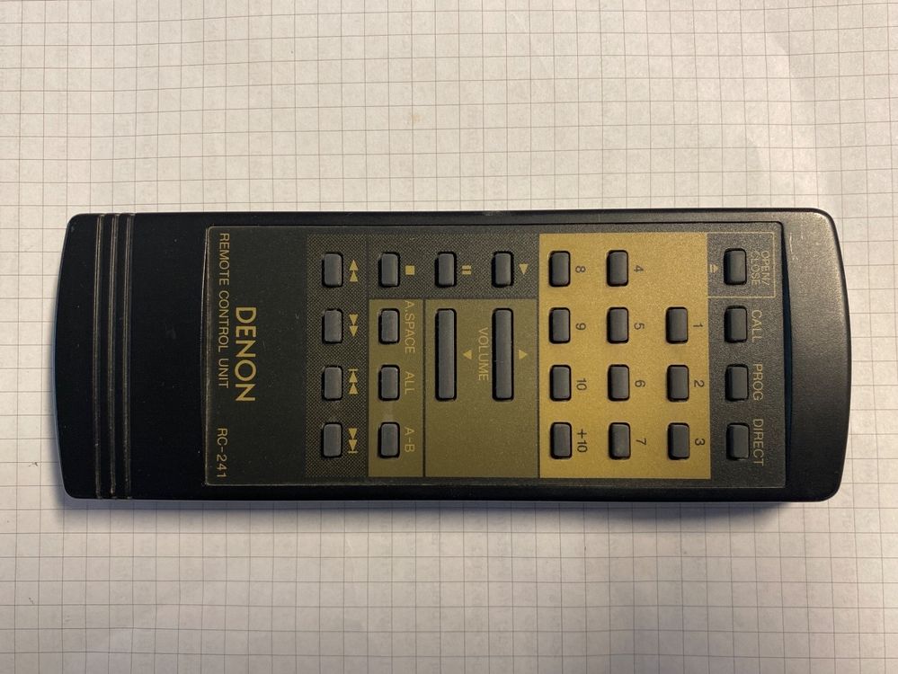 DENON Remote Control Unit RC-241 | Kaufen auf Ricardo