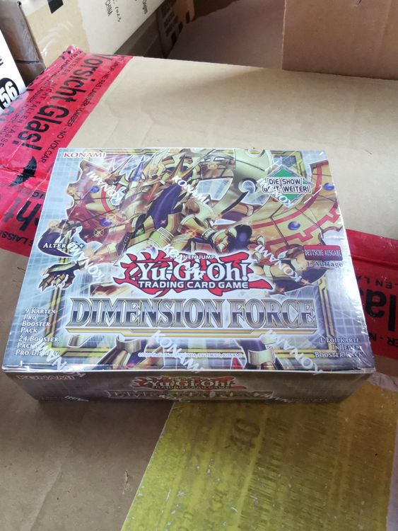 yugioh/dimension force/display/de (Neu und originalverpackt) in Sisseln AG für CHF 59 – mit ...