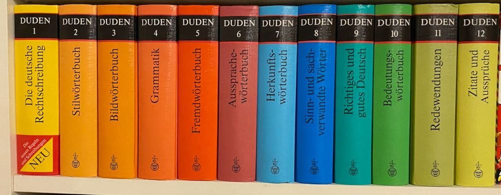 DUDEN Sammlung 12 Bände vollständig (Gebraucht) in für CHF 11 – nur ...