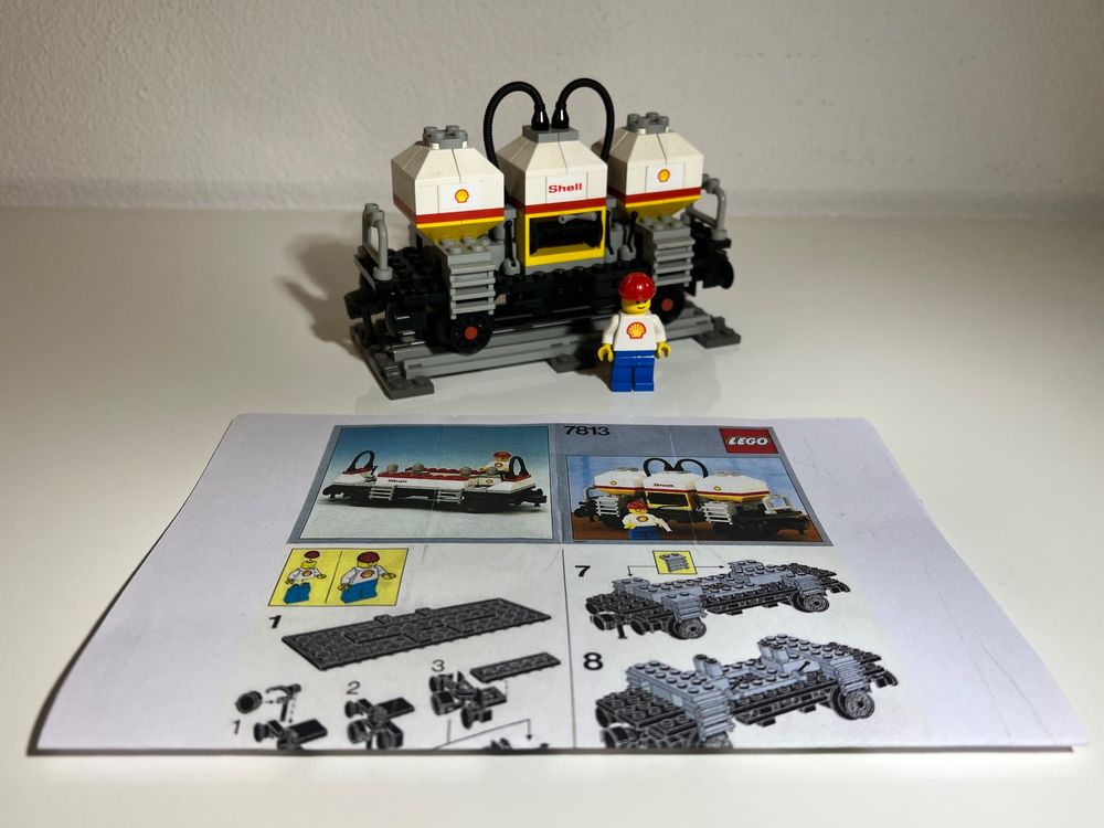 Lego 12 Volt - Nr. 7813 - Shell Tankwaggon von 1986 | Kaufen auf Ricardo