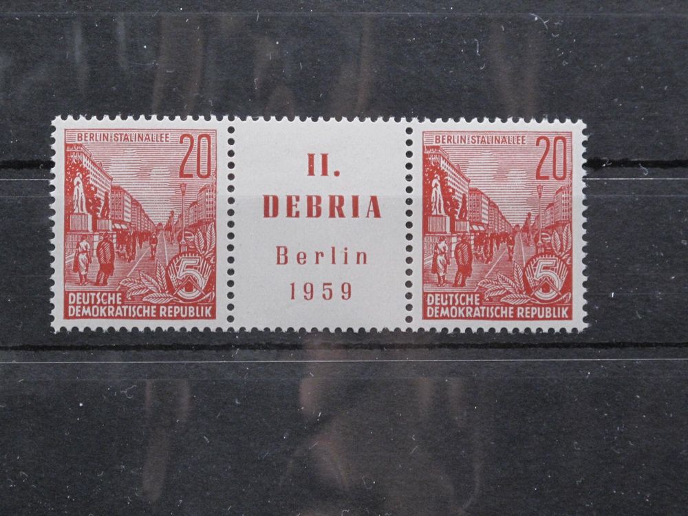 DDR 1959 Fünfjahresplan DEBRIA ** (Gebraucht) in Wil SG für CHF 1.2 – mit Lieferung auf Ricardo ...
