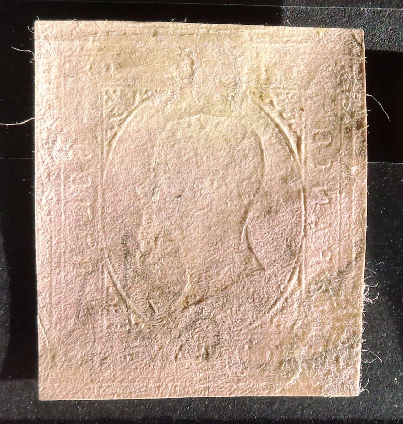 SARDEGNA 1853: 40 cmi., O Novi, bleiche Farbe (Gebraucht) in Zürich für ...