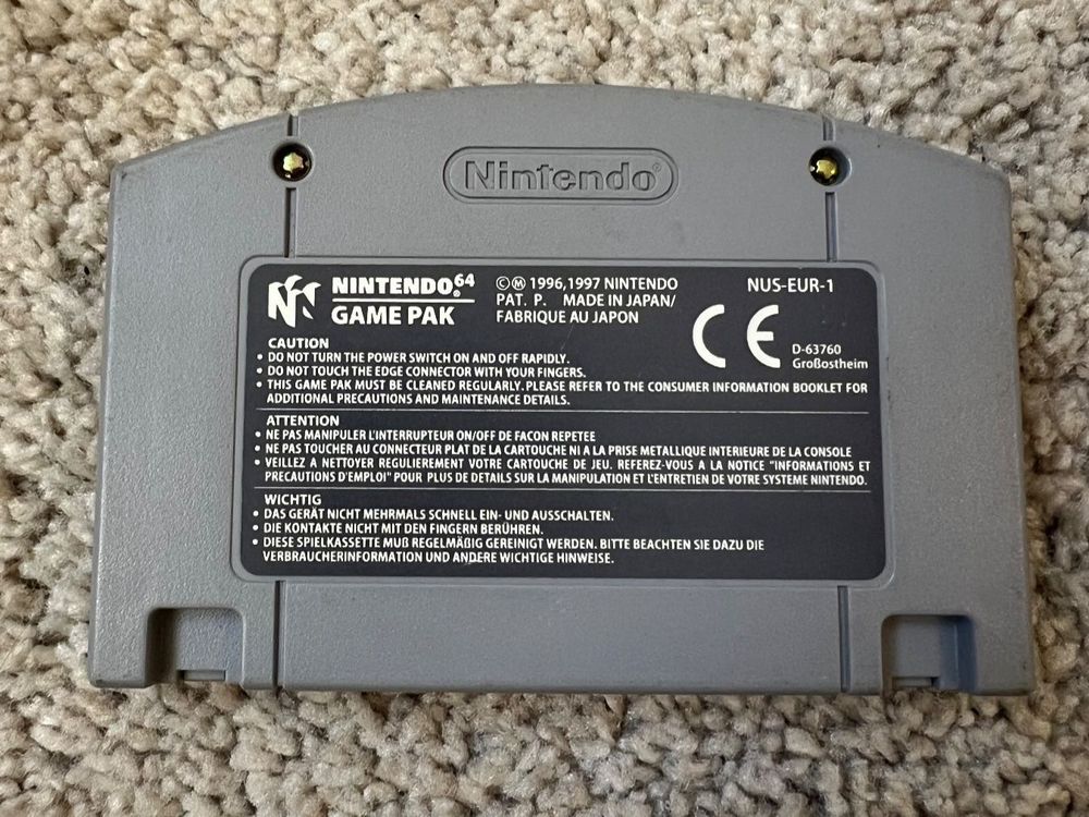Shadow Man für Nintendo 64 N64 (Gebraucht) in Winkel für CHF 27.95 – mit Lieferung auf Ricardo ...