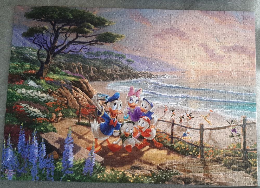 Disney Puzzle 1000 Teile Donald, Daisy, Tick, Trick + Track (Gebraucht ...