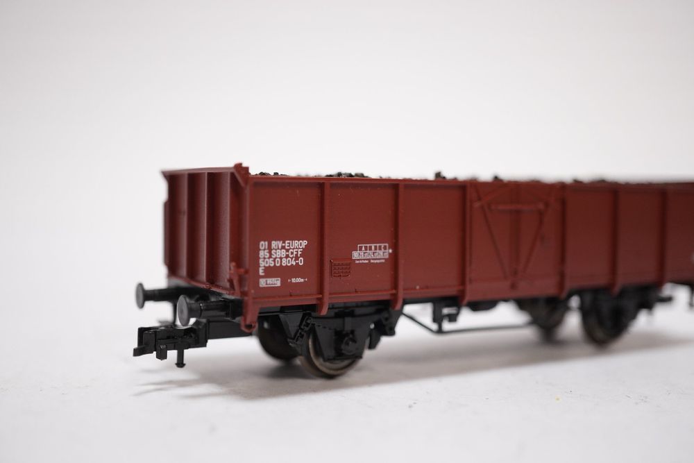 e21 Roco SBB Hochbordwagen mit Kohleladung | Kaufen auf Ricardo