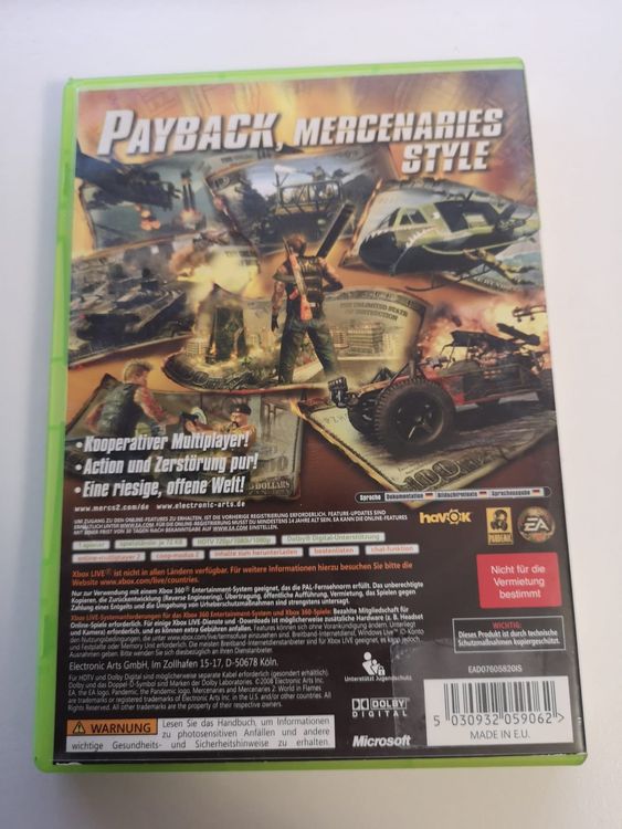 Mercenaries 2 (XBOX 360) | Kaufen auf Ricardo