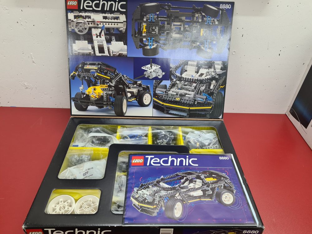 Lego Technik - 8880 Super Car inkl. OVP und Bauanleitung (Gebraucht) in ...