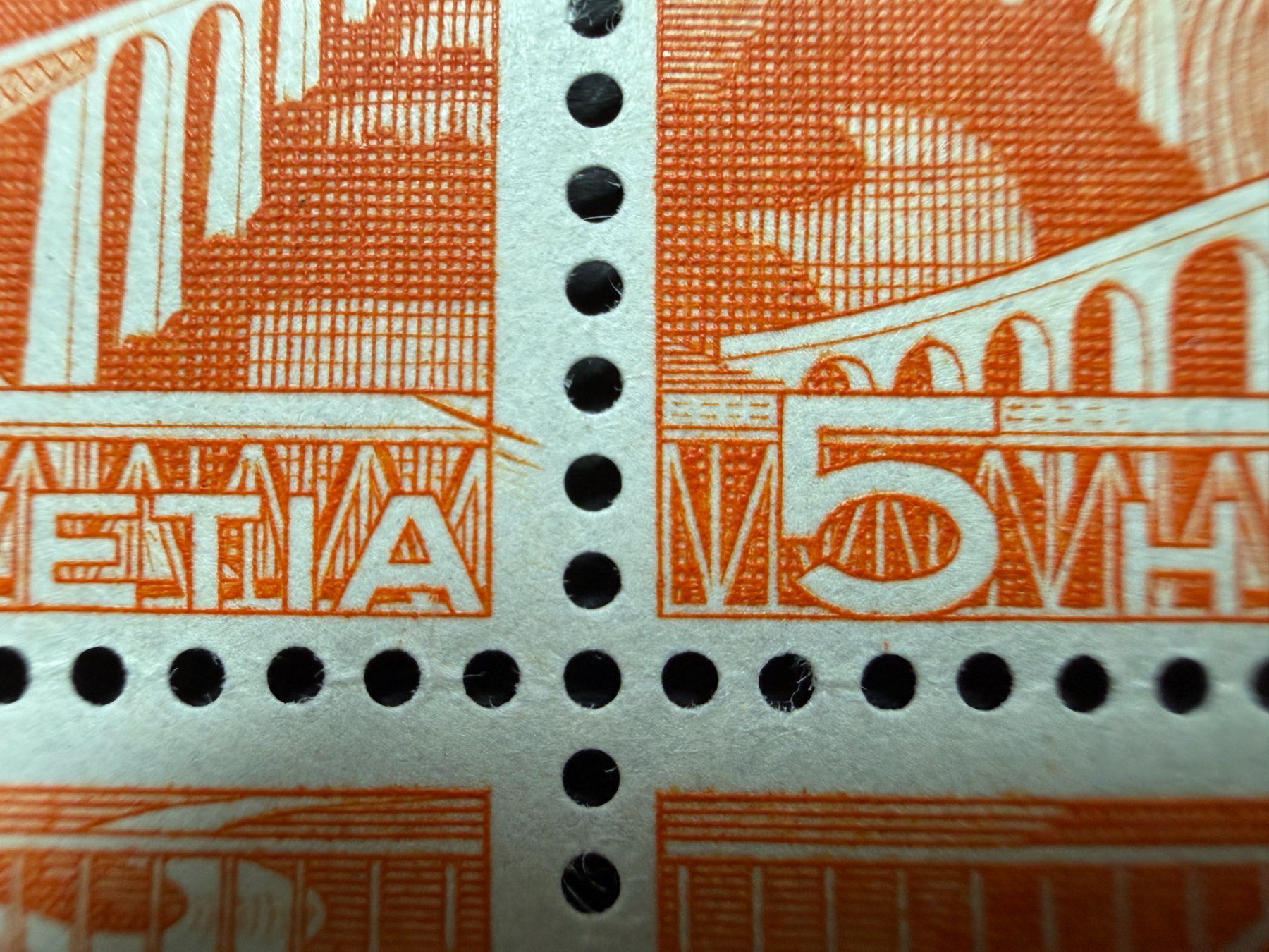 Seltene Abart Zu. 298.2.01 Striche im Rand, postfr. 4er Bl. (Neu (gemäss Beschreibung)) in ...