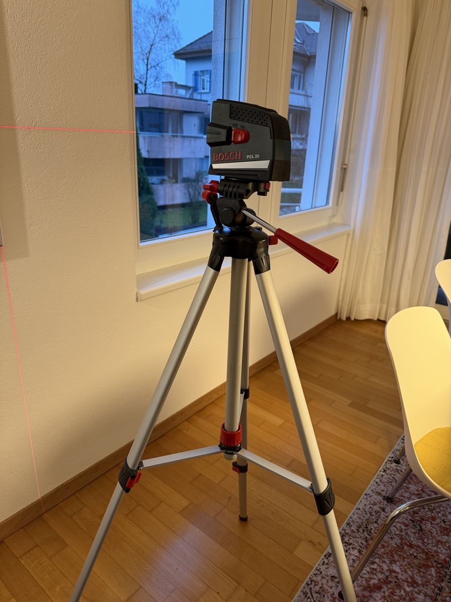 Bosch PCL 20 Kreuzlinienlaser mit Stativ - Top Zustand! (Gebraucht) in ...
