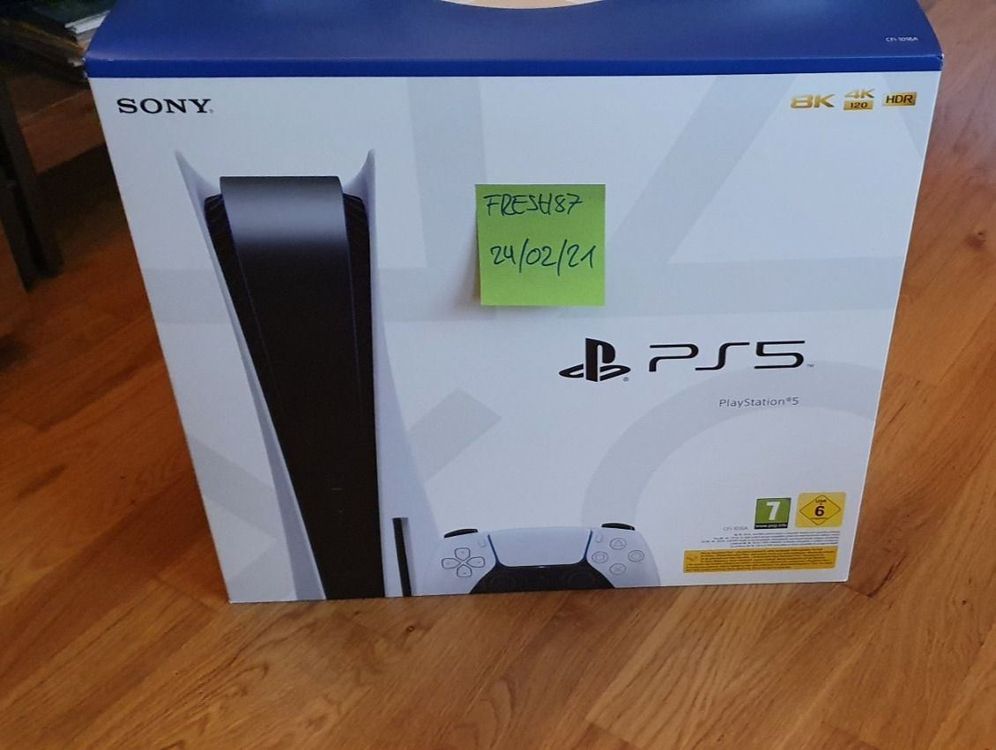 Sony PS5 PlayStation 5 mit CD-Laufwerk | Kaufen auf Ricardo