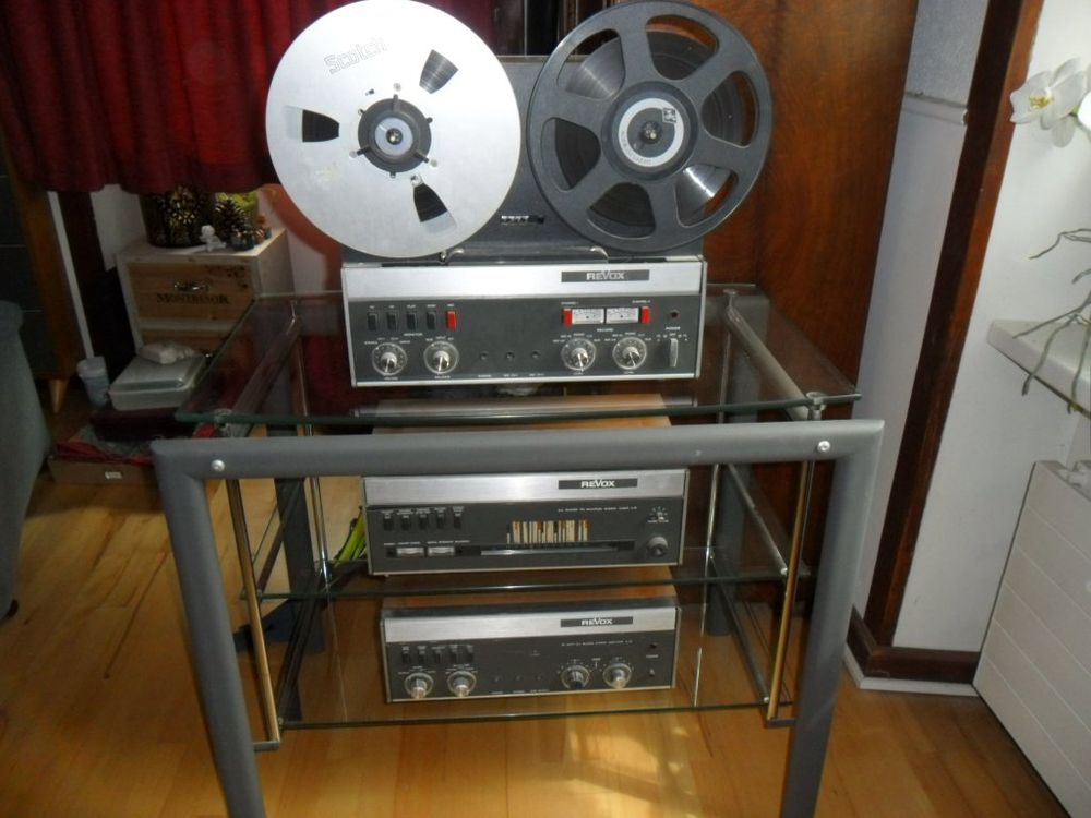 REVOX A77 Spulen Tonbandgerät, A76 Tuner, A78 Amplifier (Gebraucht) in Schöftland für CHF 255 ...