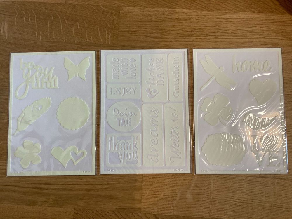 Gonis selbstklebende Schablonen Set 1 (Neu und originalverpackt) in ...