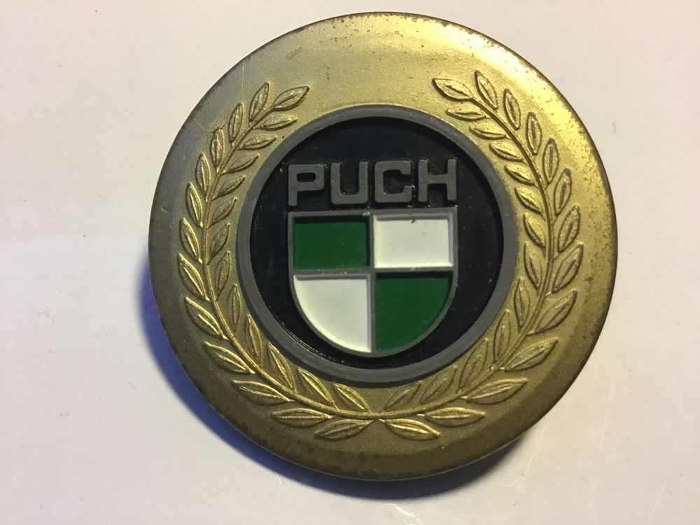 Altes Emblem/Signet/Abzeichen/Plakette "PUCH" Moto/Auto (Gebraucht) in ...