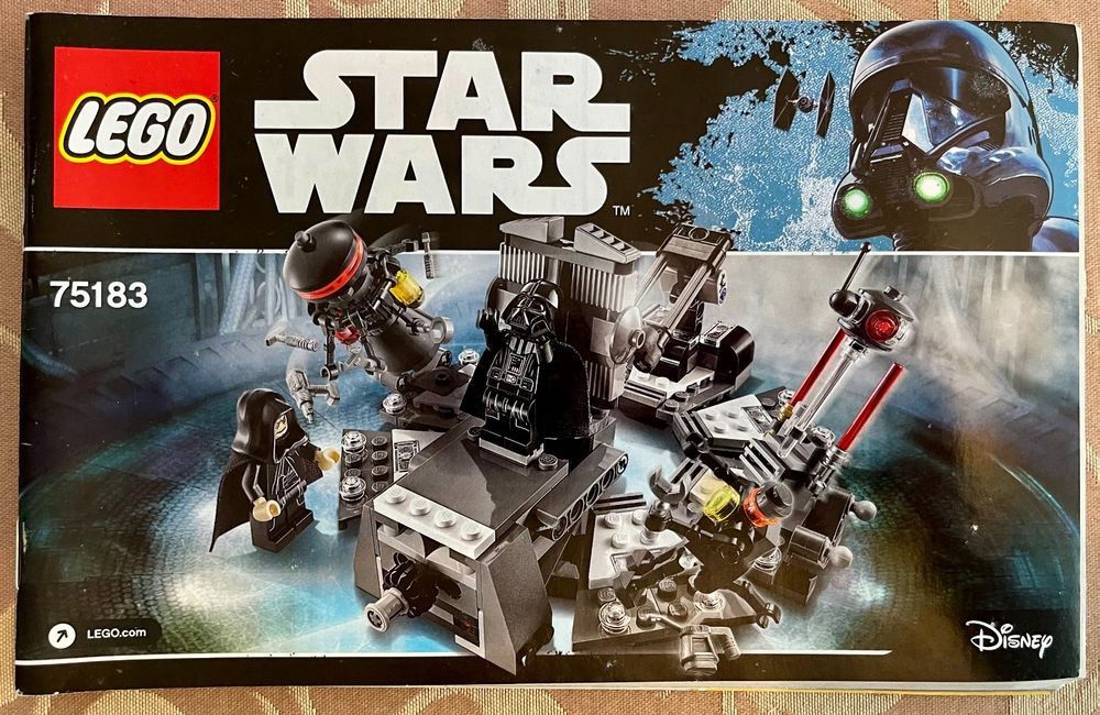 Lego Star Wars 75183 - Darth Vader Transformation (Gebraucht) in ...