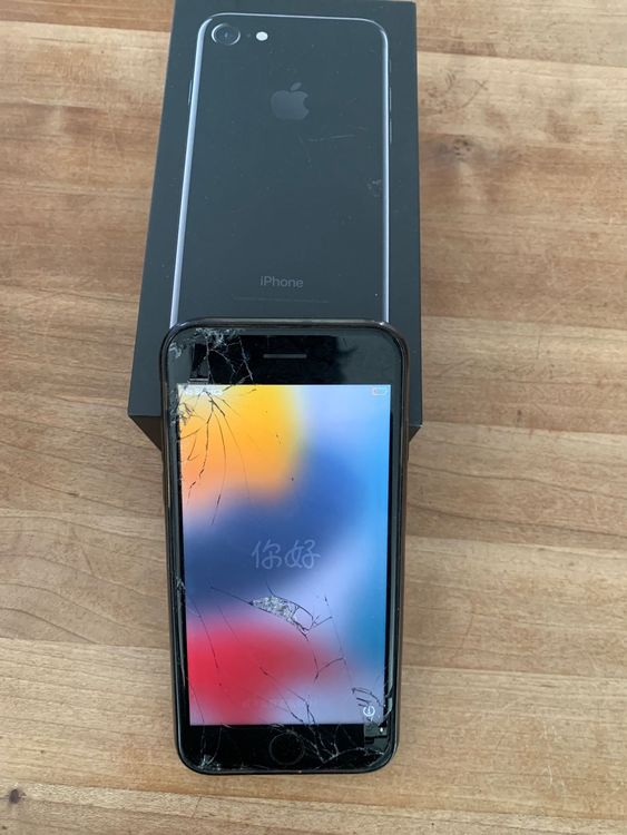 Apple iPhone 7 Jet Black 128GB Model A1778 (Gebraucht) in Goldach für ...