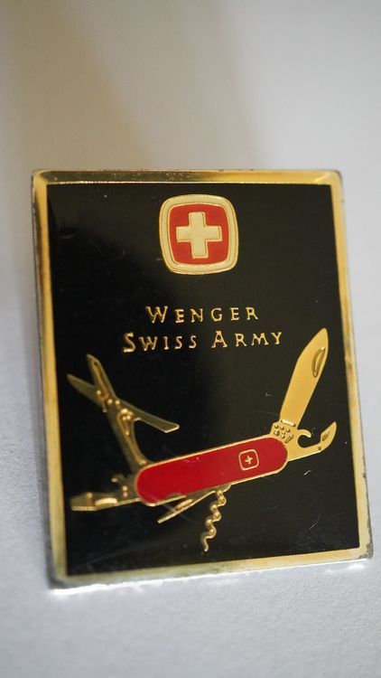 Pin Wenger Swiss Army Selten | Acheter sur Ricardo