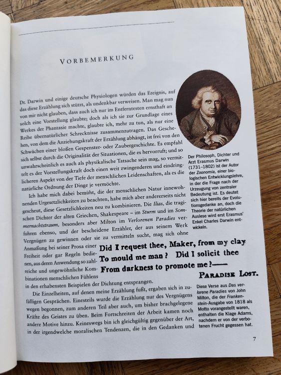 Mary Shelley's Frankenstein: A chilling Gothic read! (Gebraucht) in ...