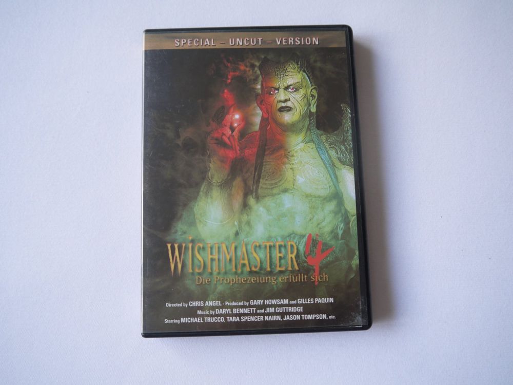 WISHMASTER 4 - Special uncut Version (Gebraucht) in Hagendorn für CHF 7 ...
