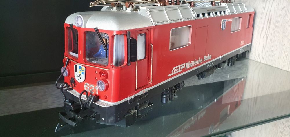LGB: RHB Ge 4/4II 621 ROT FELSBERG OVP (Gebraucht) in Biglen für CHF ...