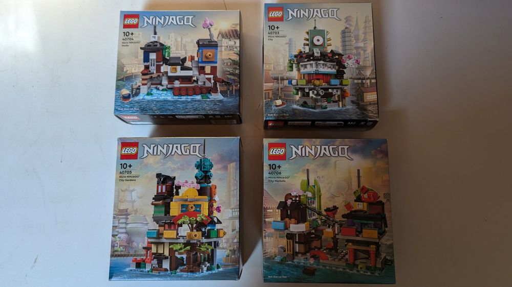 Lego Ninjago Micro City 40703 40704 40705 40706 NEU+OVP (Neu und ...