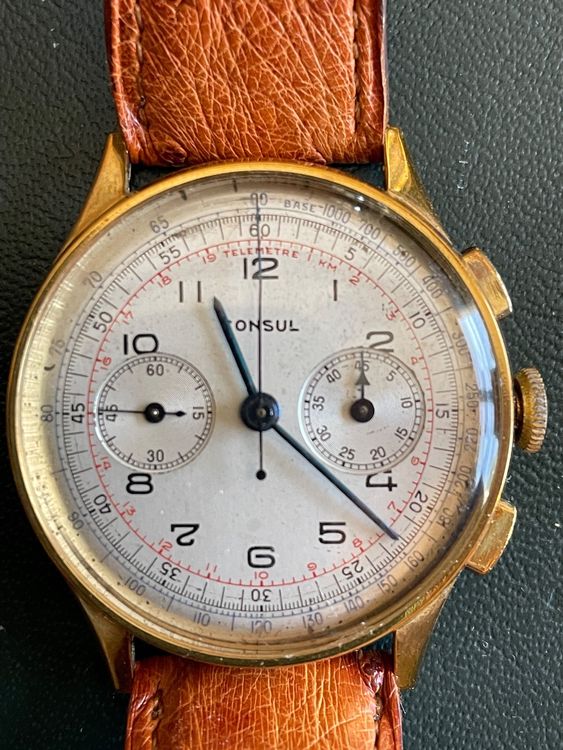 Joli Chronographe vintage marque Consul (Gebraucht) in Bettens für CHF ...