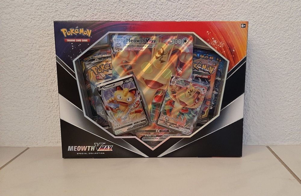 Meowth VMAX Special Collection Box - ENG | Kaufen auf Ricardo