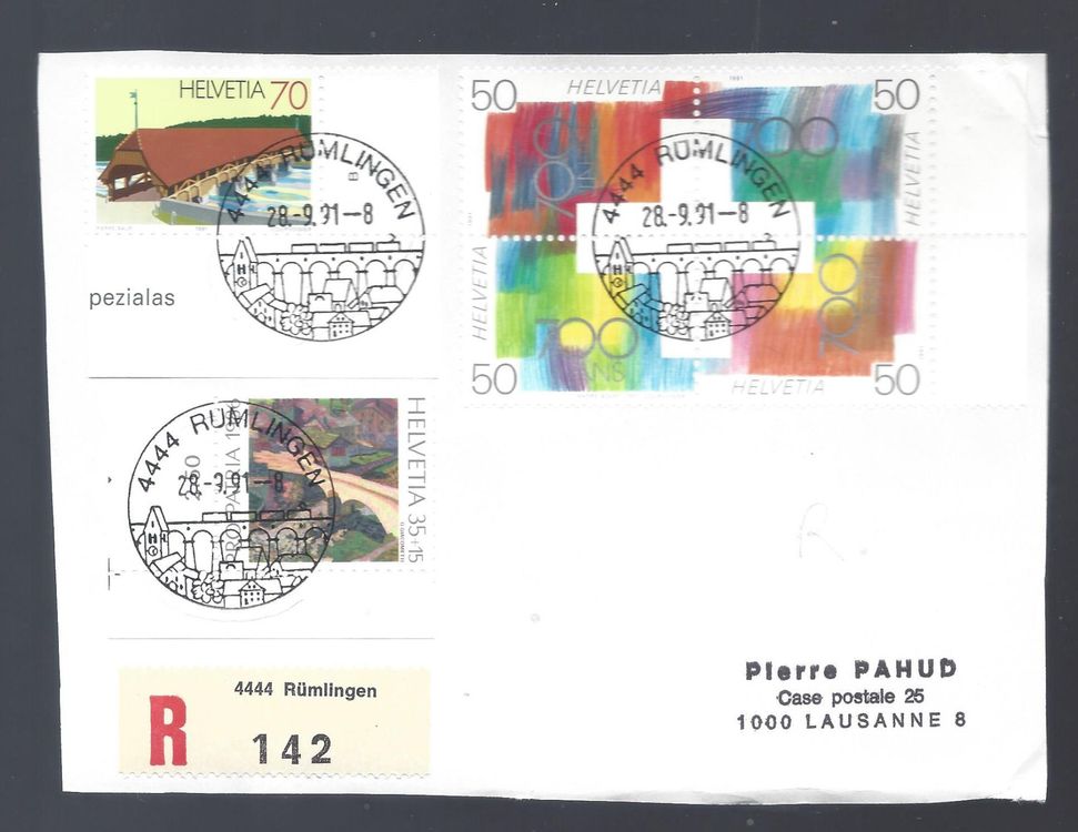 Briefstück mit Sst RÜMLINGEN (BL) | Kaufen auf Ricardo