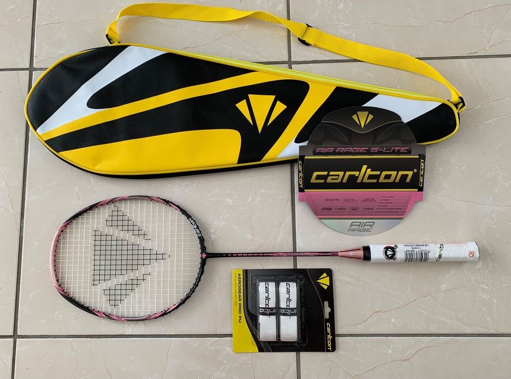 Carlton Air Rage S-Lite Badminton Racket pink NEU (Neu und ...