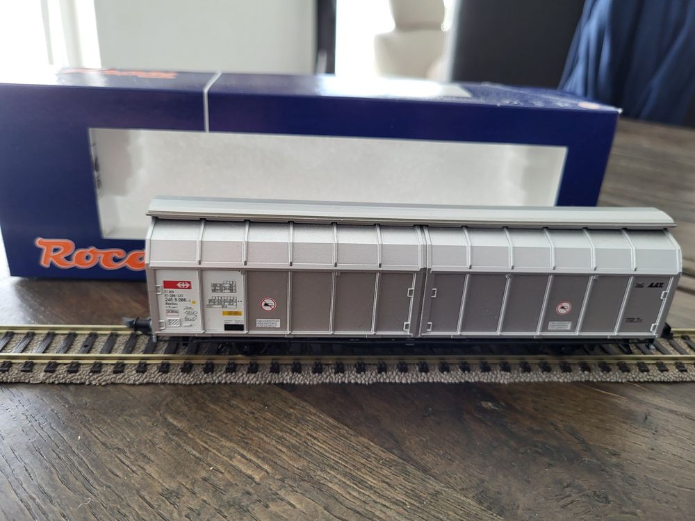 Roco SBB Gedecktergüterwagen Hbbilns HO DC 1:87 | Kaufen auf Ricardo