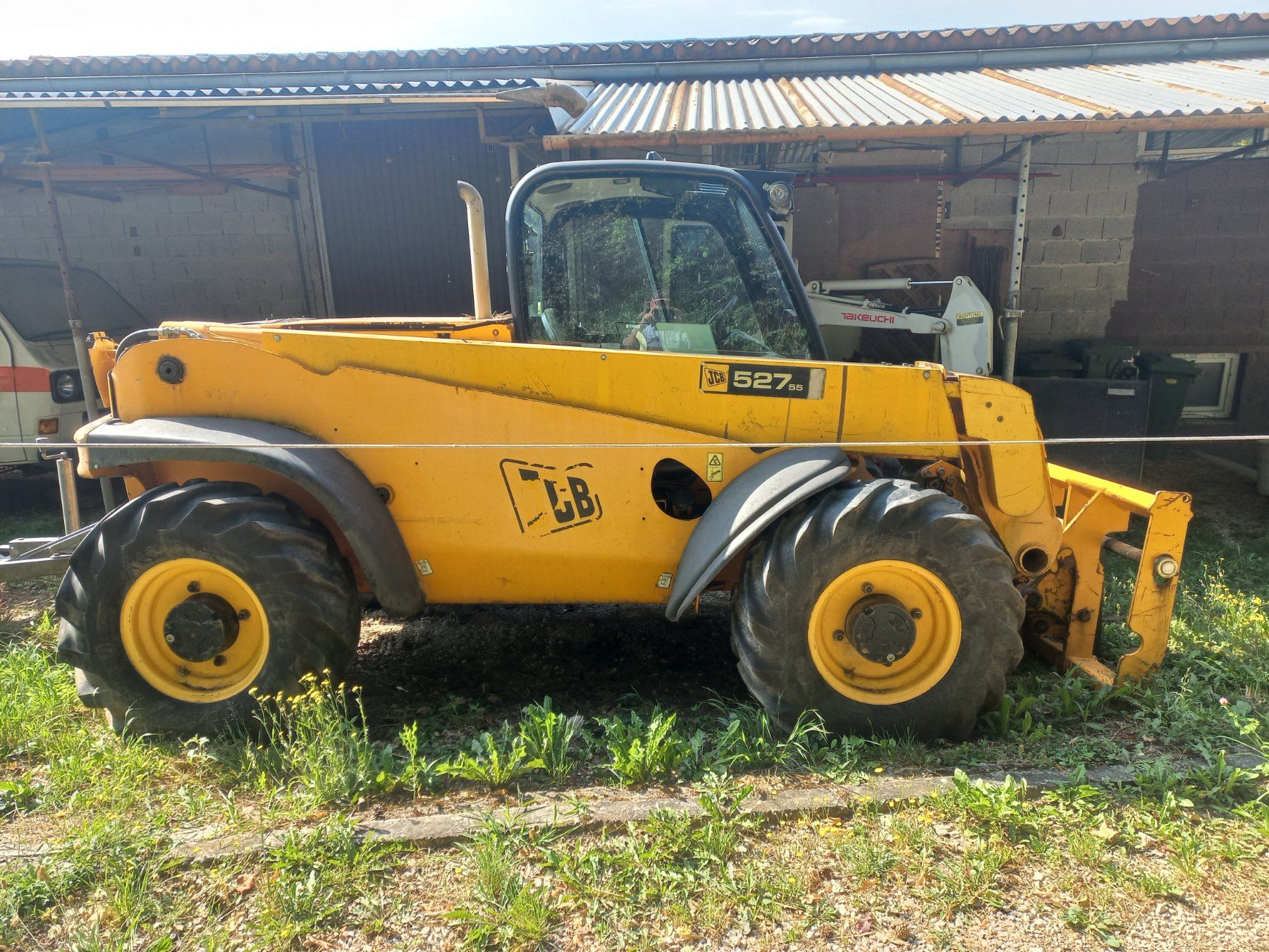 Teleskoplader Teleskopstapler Stapler JCB 527-55 4WS Zubehör (Gebraucht ...