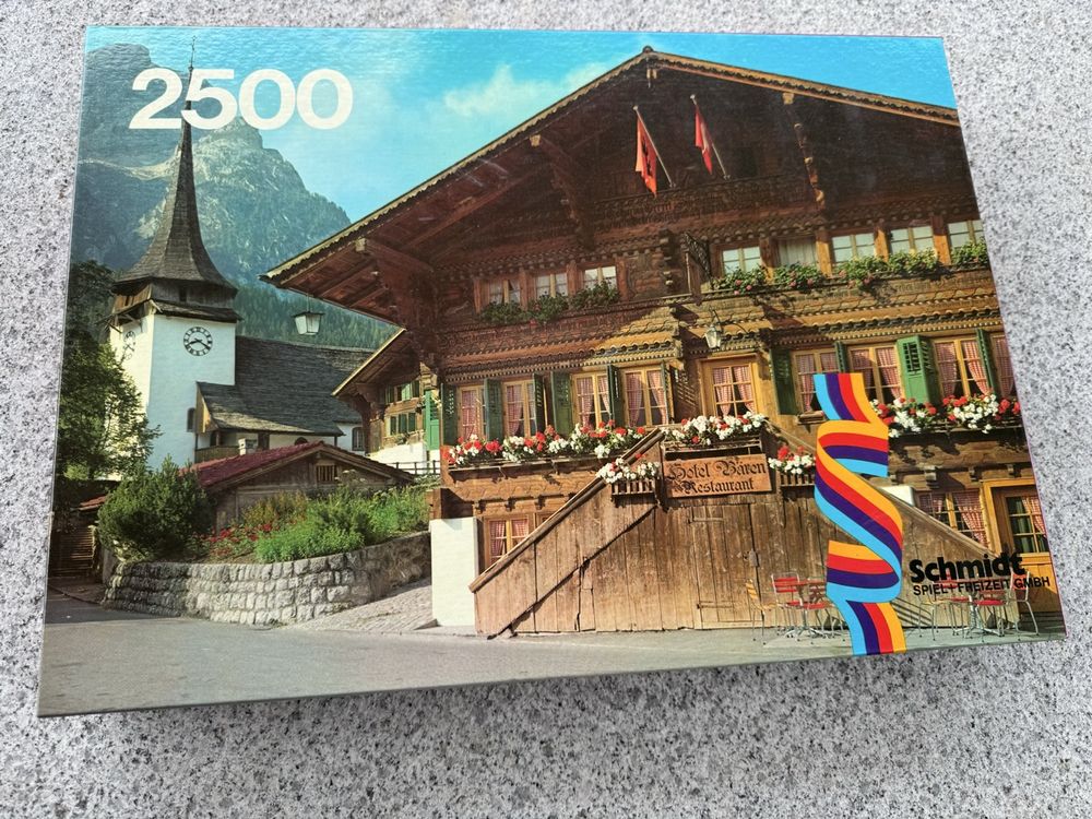 Schmidt Puzzle "Gsteig" 2500 Teile (Gebraucht) in Wohlen AG für CHF 10 ...