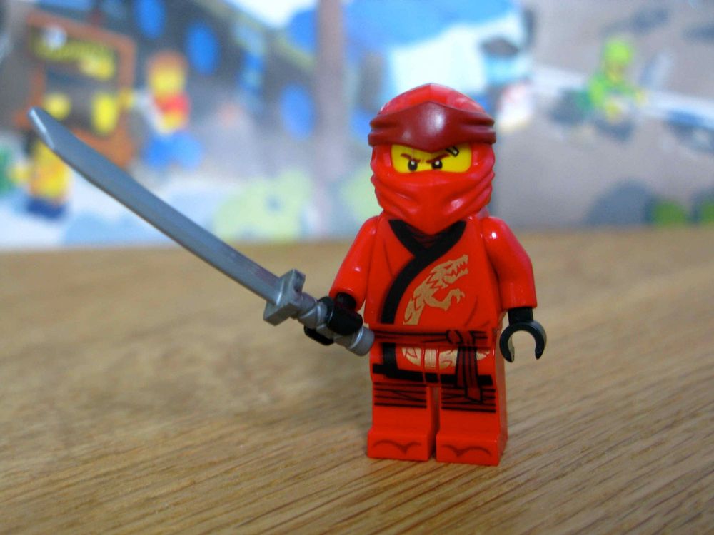 Lego Ninjago Minifigur rot Kai Neu (Neu (gemäss Beschreibung)) in ...
