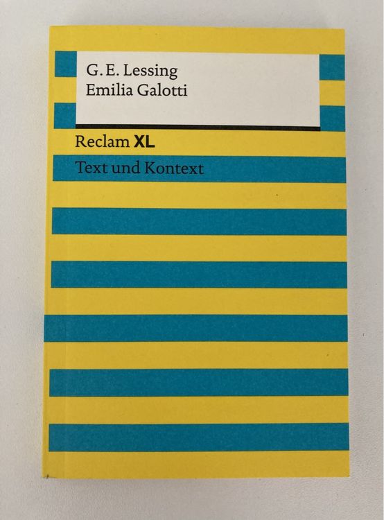 Emilia Galotti - G.E. Lessing (Neu (gemäss Beschreibung)) in Zürich für ...