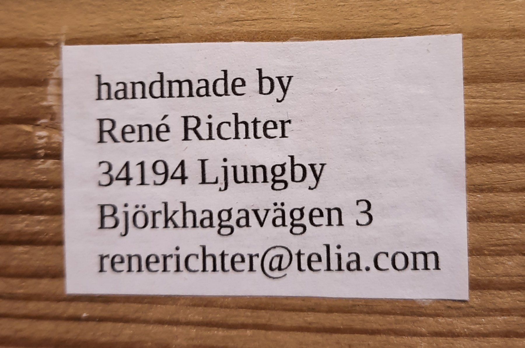 Auto aus massivem Holz, gross (Neu (gemäss Beschreibung)) in Greifensee ...