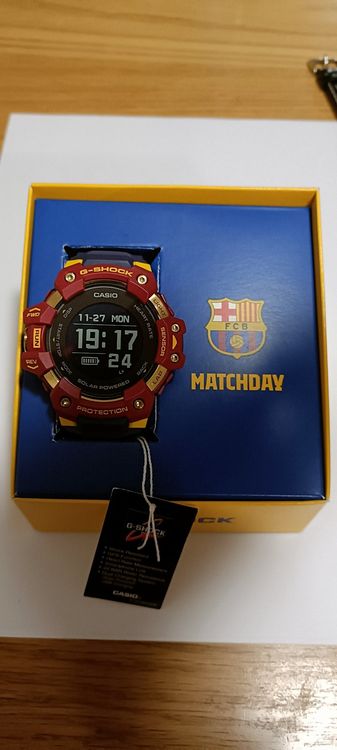 Casio "FC Barcelona Special Edition" G-shock GPS • Full set (Neu und ...