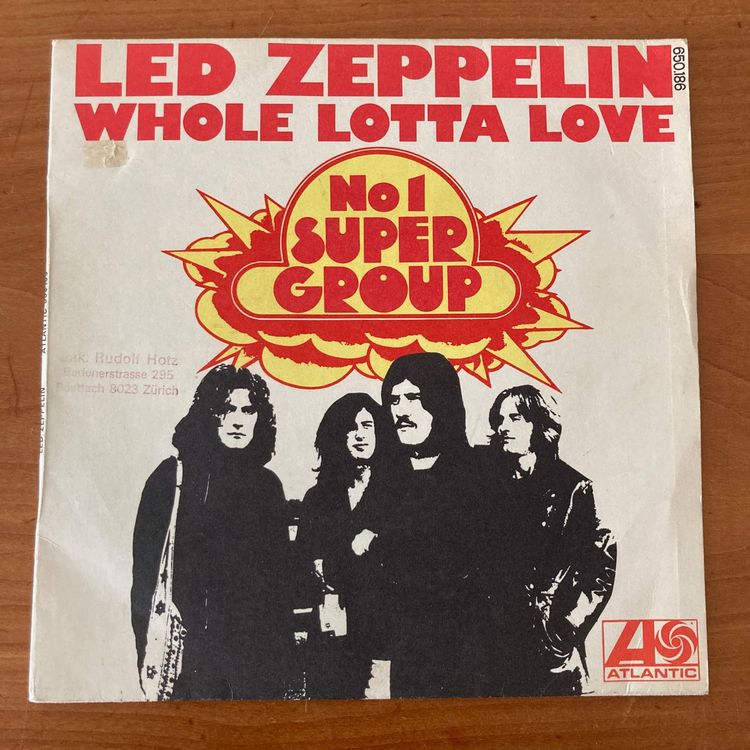 Led Zeppelin – Whole Lotta Love * 7" Single * F 1969 *** | Kaufen auf Ricardo