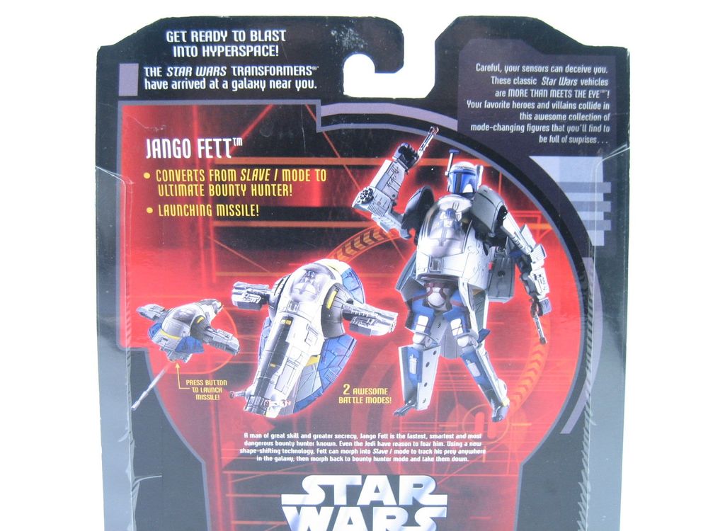 Star Wars Transformers Jango Fett Slave I Hasbro (Neu und ...
